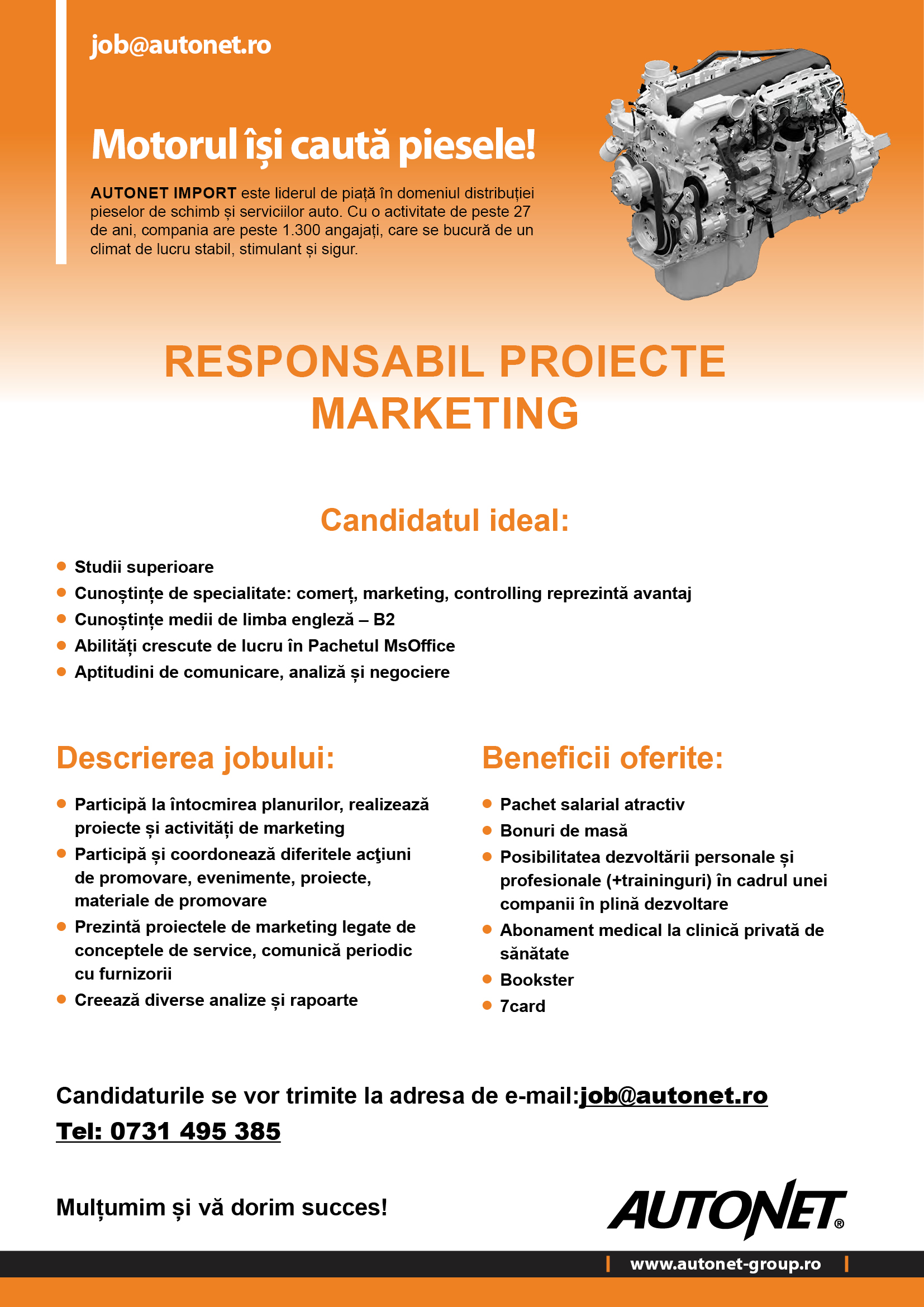 Cariere - www.autonet-group.ro